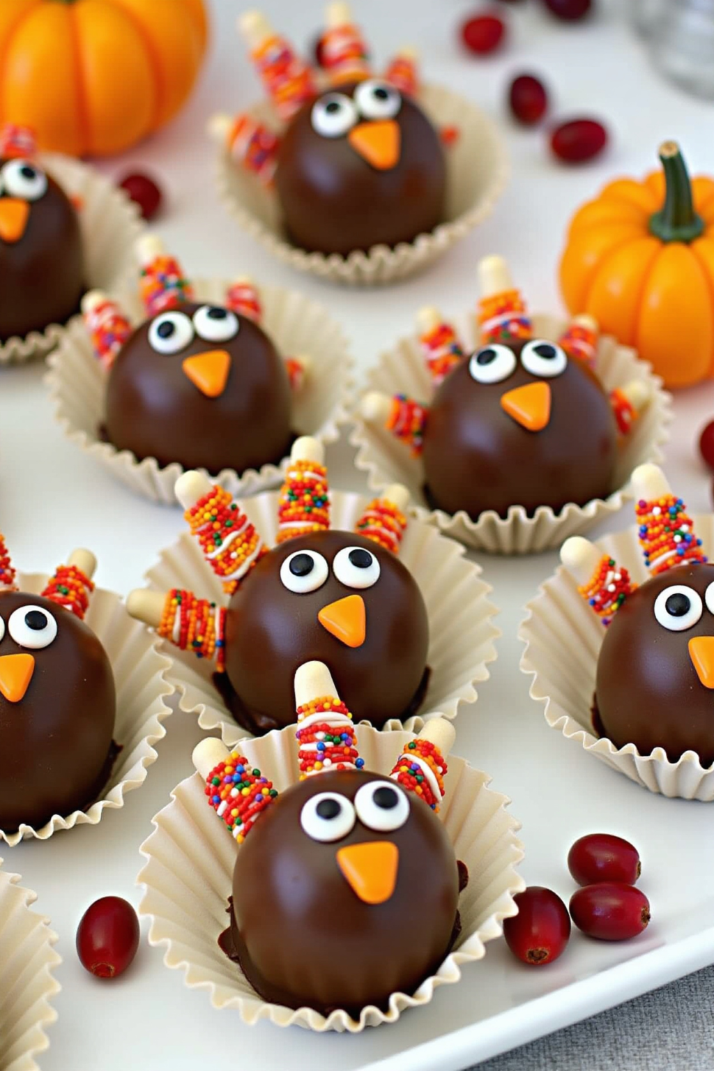 Adorable Truffle Turkeys: Whipping Up a Playful Chocolate Delight for ...