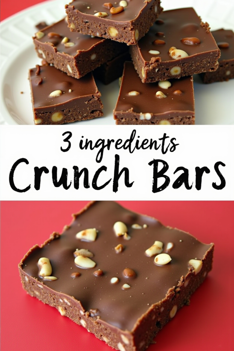 No-Bake Chocolate Crunch Bars: The Ultimate Indulgent & Crunchy Treat ...