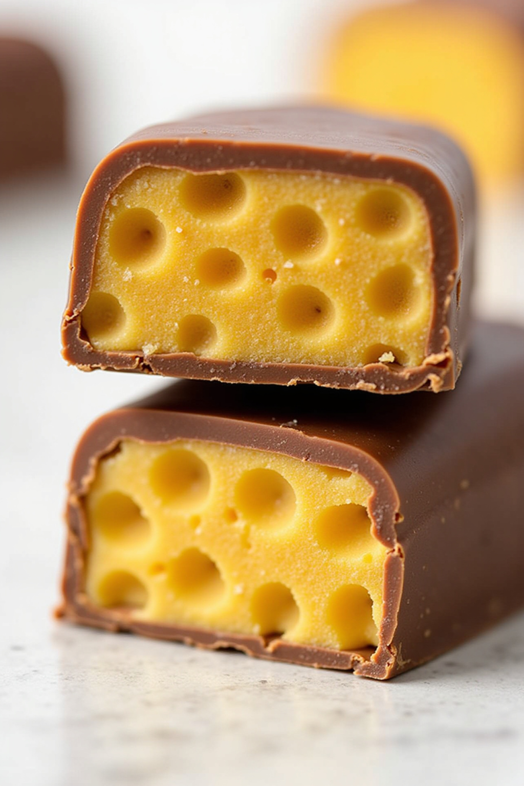 DIY Delight: Homemade Copycat Cadbury Crunchie Bars with Crispy ...